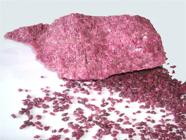 0-1-3-5-8mm pink aluminum oxide for refractory - Pink aluminum fused ...